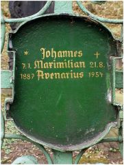 Johannes Maximilian Avenarius – Stadtwiki Görlitz